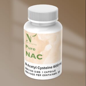 N-Acetyl Cysteine (NAC) Capsules 600mg Support Detox, Immunity & Lung ...